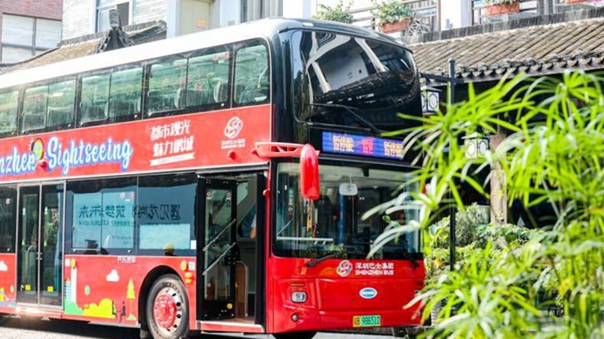 New sightseeing bus line in service - Now Shenzhen