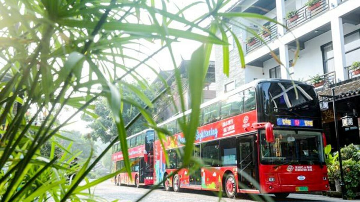New sightseeing bus line in service - Now Shenzhen