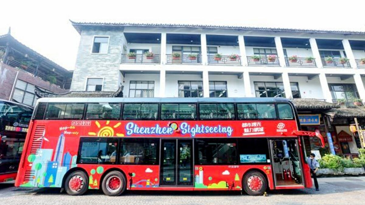 New sightseeing bus line in service - Now Shenzhen